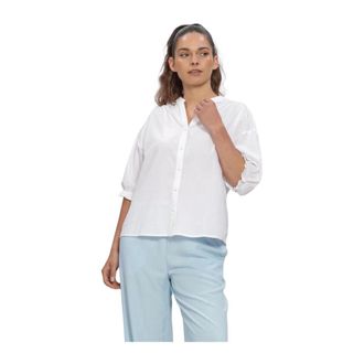 Moss Copenhagen Damen, Blusen & Hemden, Wei&szlig;, MGr&ouml;&szlig;e