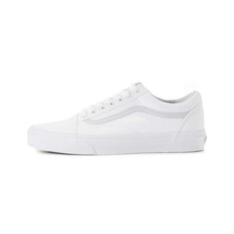 Vans Unisex Old Skool Klassische Skate-Schuhe, Wei&szlig; (Wei), 41 EU