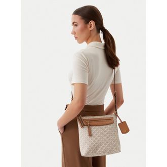 Michael Kors Handtasche MICHAEL Michael Kors Jet Set Travel 32S6GTVC7B Creme