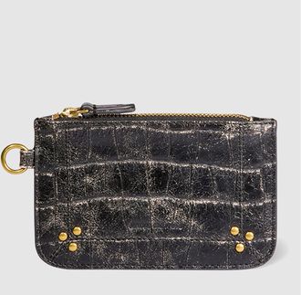Jerome Dreyfuss Pochette Popoche Xs Imprim&eacute; Croco Grunge