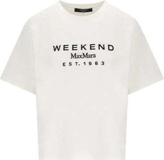 Max Mara Femme, Tops, Blanc, Taille: 36 FR Sabato T-shirt