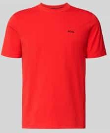 HUGO BOSS Regular Fit T-Shirt aus Baumwoll-Mix