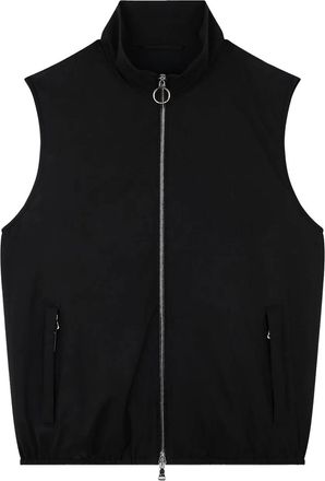 Paul & Shark Wattierte Typhoon Weste - Schwarz