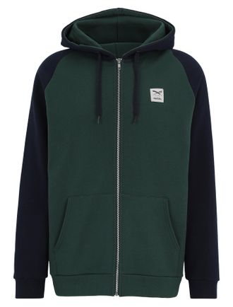 Iriedaily De College 2 Zip Hoodie, Bio-Baumwolle, Bottle Green, M