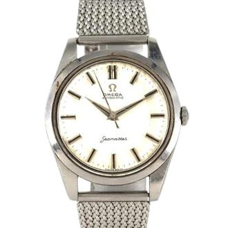 Omega Pre-owned Seamaster Edelstahl Automatik - - Pre-owned - Herren - Grau - ONE SIZE