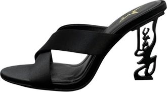 Marc Ellis Femme, Chaussures, Noir, Taille: 40 EU Sandales &agrave; Talons Hauts