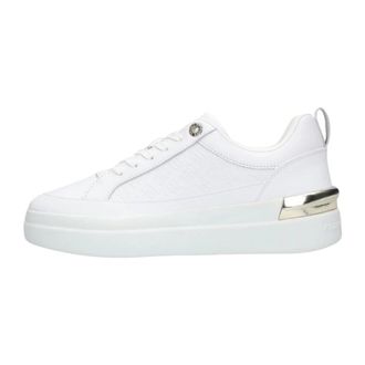 Tommy Hilfiger Low Top Sneakers Lux Court Monogram - - Shoes - Damen - Wei&szlig; - 41 EU
