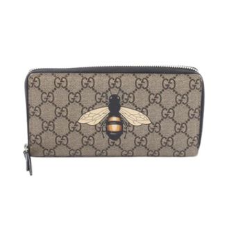 Gucci Portefeuille long (bi-pli) Pre-owned - Homme - Pre-owned - Brun - Taille: ONE Size