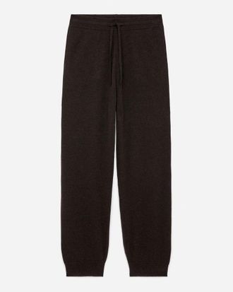 Arket Strickhose Aus Wolle Und Kaschmir -Braun