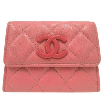 Chanel Pre-owned Vintage Geldb&ouml;rse - - Pre-owned - Damen - Rosa - ONE SIZE