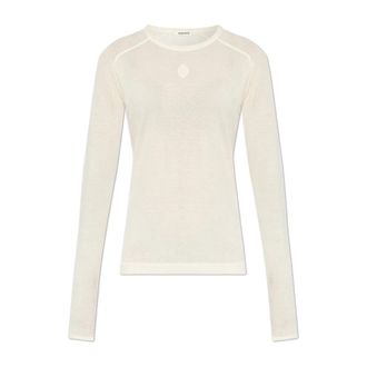 By Malene Birger Fritha Top mit langen &Auml;rmeln - - Tops - Damen - Beige - L