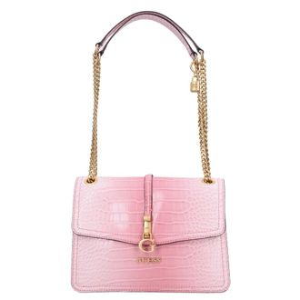 Guess Umh&auml;ngetasche mit &Uuml;berschlag - - Bags - Damen - Rosa - ONE SIZE