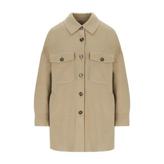 Max Mara Damen, M&auml;ntel, Beige, 2XSGr&ouml;&szlig;e