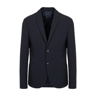 A|X Armani Exchange Stretch-Blazer aus Viskosemischung - - Jackets - Herren - Blau - S