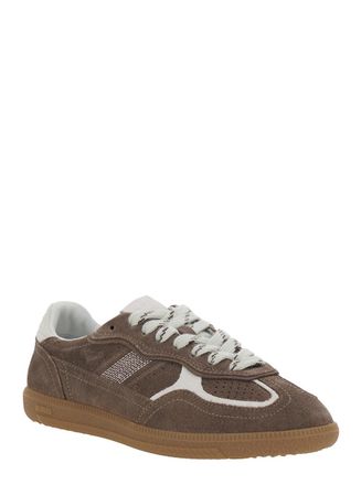Alohas Mens Low Top Sneaker Tb.490 Brown Suede Cow Trainers