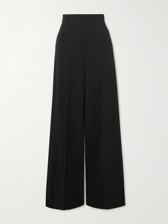 Joseph Pantalon Large En Cady Alane - Noir
