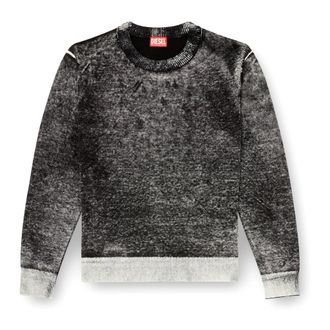 Diesel K-Laurent Pullover - - Knitwear - Herren - Schwarzk - XL