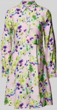 Vero Moda Knielanges Hemdblusenkleid mit Knopfleiste Modell KAYA