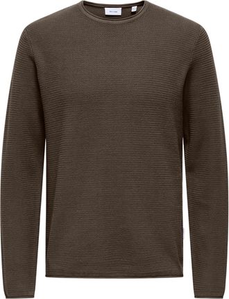 Only & Sons Onseric Reg 12 Struc Crew Knit Noos
