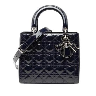 Dior Sac &agrave; main en cuir Pre-owned - Femme - Pre-owned - Bleu - Taille: ONE Size