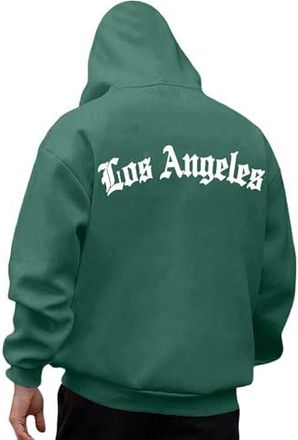 Generic Sweat Homme Grande Taille Couleur Unie D&eacute;contract&eacute;e Vetement Cordon de Serrage Patchwork Sweatshirt Veste Capuche dautomne Basique