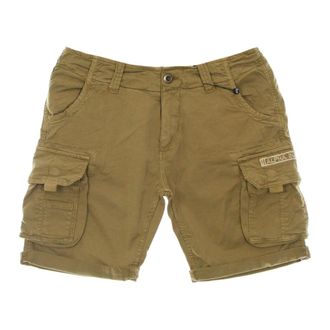 Alpha Industries Homme, Shorts, Vert, Taille: W28 Crew Short