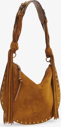Isabel Marant Sac Oskan Soft Zip Franges - Femme - Cognac - Isabel Marant