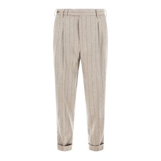 Pantaloni Torino Anzughosen - - Trousers - Herren - Beige - S