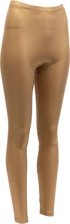 Valentino Garavani Women Leggings Gold Clothing