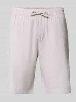 Mc Neal Shorts aus Leinen-Baumwoll-Mix mit elastischem Bund