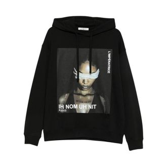 Ih Nom Uh Nit Graphic Pullover Hoodie - - Sweatshirts & Hoodies - Herren - Schwarzk - M