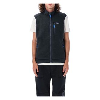 Patagonia Homme, Vestes, Bleu, Taille: S Retro Pile Vest