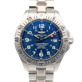 Breitling Montre Pre-owned Superocean - Homme - Pre-owned - Bleu - Taille: ONE Size