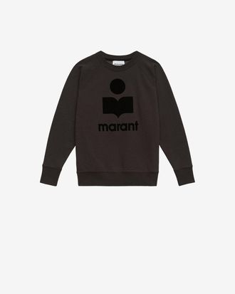 Isabel Marant Sweatshirt Millyny - Damen - Schwarz Gewaschen - Gr&ouml;&szlig;e 34 - Marant &Eacute;toile