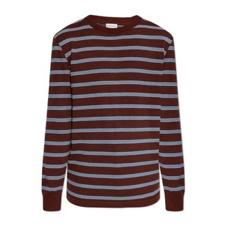 Moncler Homme, Pulls, Brun, Taille: XL Pull c&ocirc;tel&eacute;