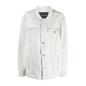 Marc Jacobs Monogram Denim Jacke - - Jackets - Damen - Blau - XS