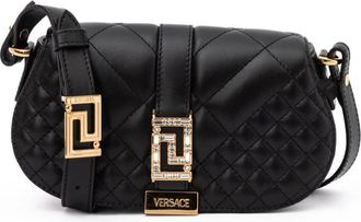 Versace Femme, Sacs, Noir, Taille: ONE Size Sac bandouli&egrave;re