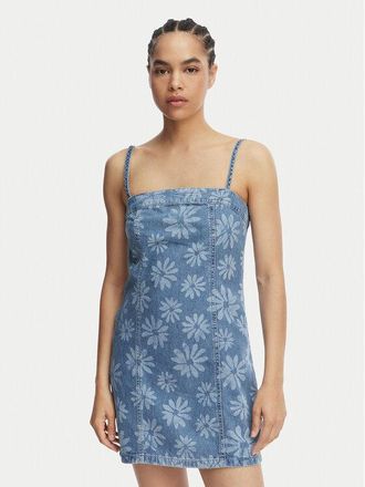 Roxy Jeanskleid Dreamy Daze ERJDD03011 Blau Regular Fit
