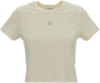 Maison Kitsun&eacute; T-shirt en coton avec logo Maison Kitsune