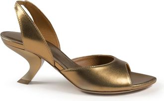 Vic Mati&eacute; Femme, Chaussures, Jaune, Taille: 40 EU High Heel Sandales