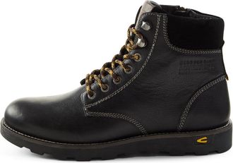 Camel Active Herren Schnürboot aus echtem Nappaleder Schwarz, menswear-43