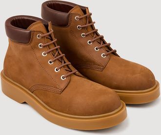 Sandro Bottines en nubuck et cuir