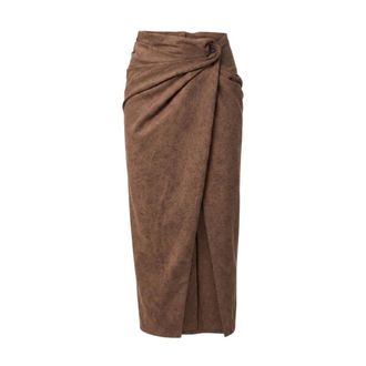 Diesel DE Dasli Fsj1 - Femme - Jupes - Brun - Taille: W28