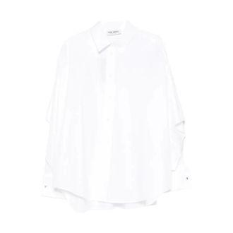 The Attico Chemise en popeline de coton - Femme - Blouses et Chemises - Blanc - Taille: 36 FR