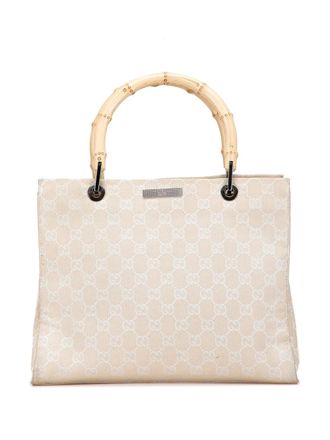 Gucci sac à bandoulière à bande Web (2000-2015) - Marron