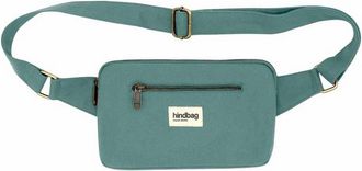 Hindbag Kollektion Harry - Rechteckige Fanny Pack - Bio-Baumwolle (Salbeigr&uuml;n)