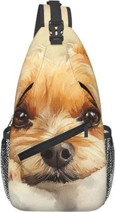 Generic Sac &agrave; bandouli&egrave;re pour chien - Sac &agrave; dos de voyage pour homme - Sac &agrave; dos de randonn&eacute;e