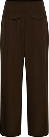 Kaffe Pantalon - Femme - Pantalons - Brun - Taille: 48 FR