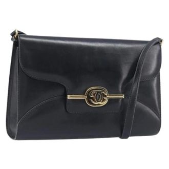 Gucci Sac bandouli&egrave;re vintage doccasion - Femme - Pre-owned - Noir - Taille: ONE Size
