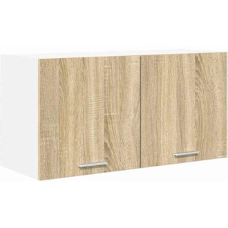 vidaXL Armoire suspendue avec stockage Ch&ecirc;ne Sonoma 80 x 31 x 40 cm vidaXL